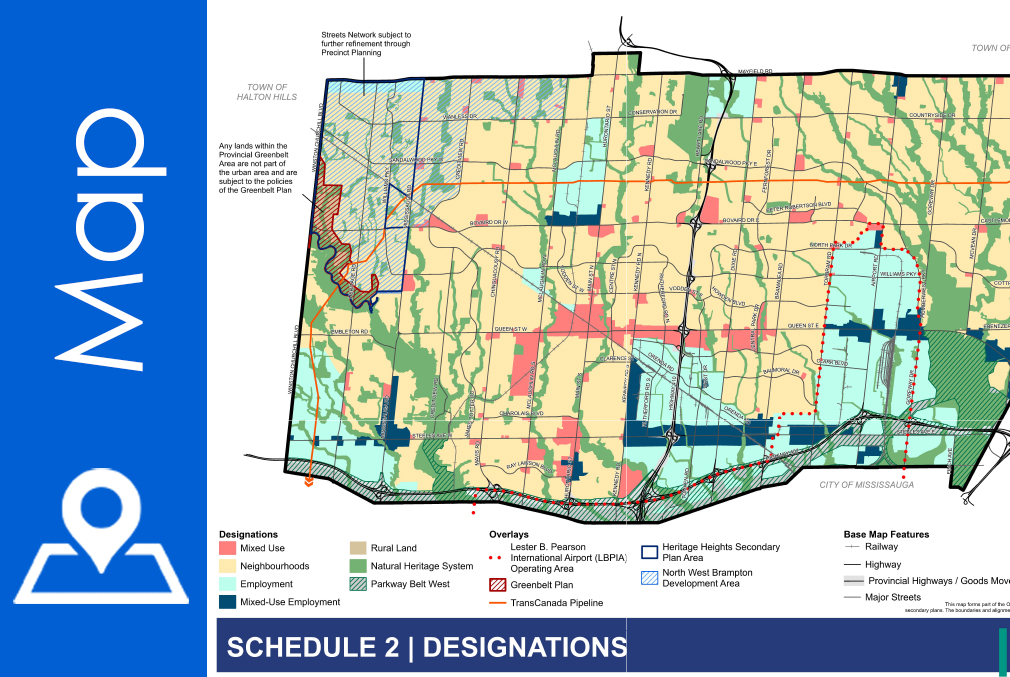 Maps: Brampton Plan Maps