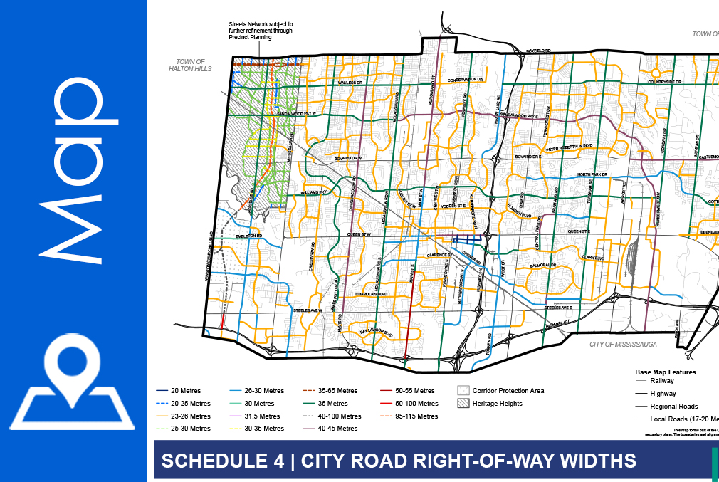 Maps: Brampton Plan Maps