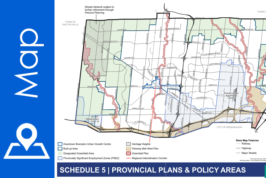 Maps: Brampton Plan Maps